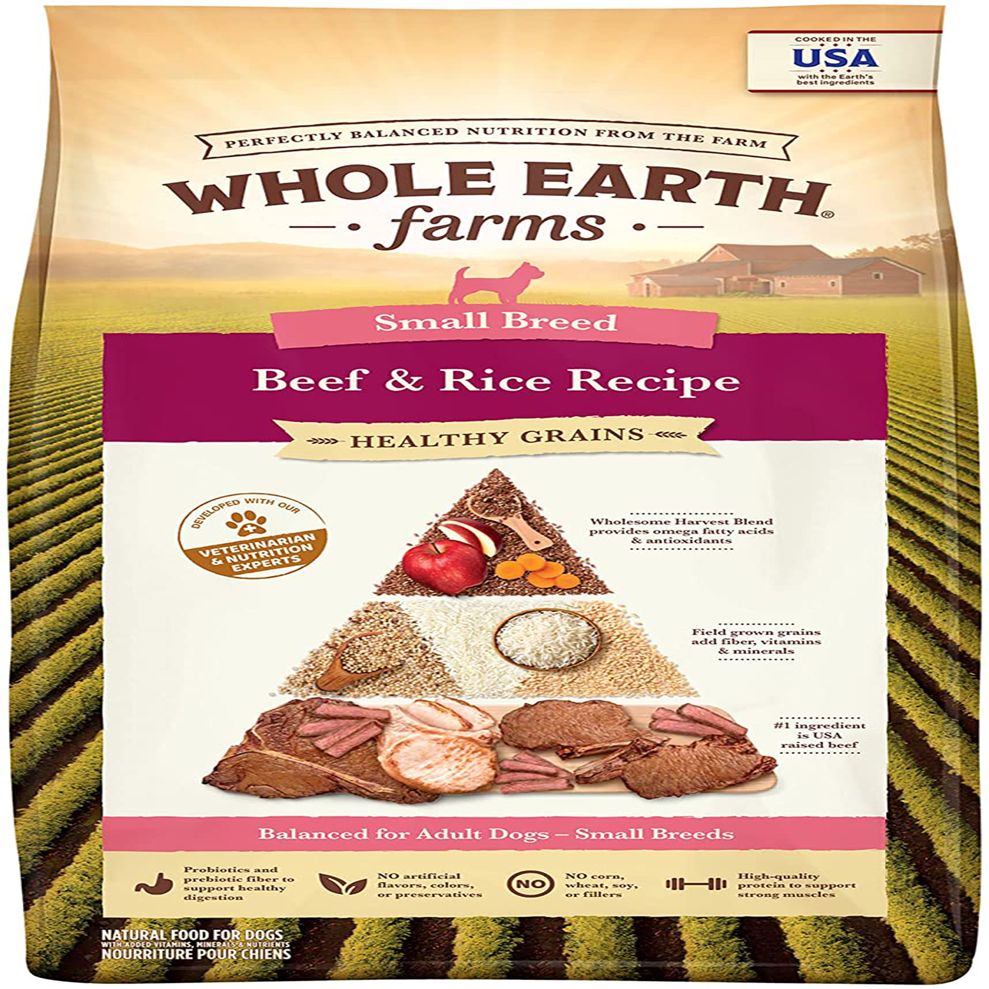 Whole Earth Dog Grain Sbr Beef 12Lbs | Ryans Pet World