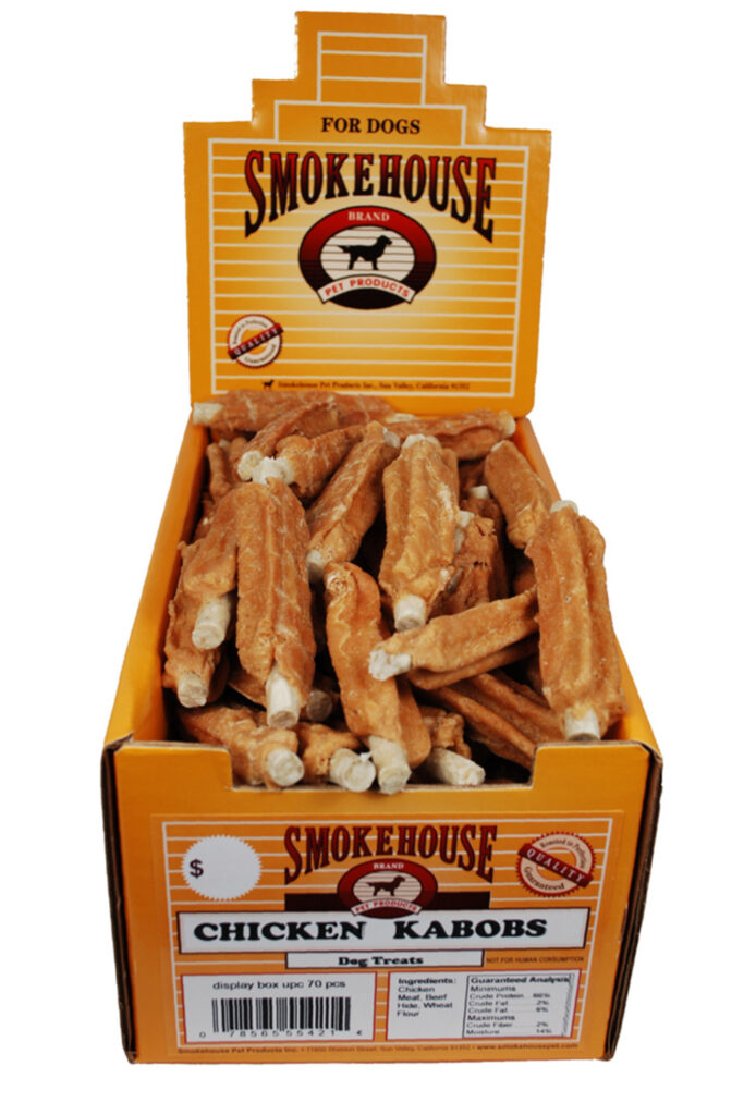 Smokehouse Chicken Kabobs Dog Treats 70 Count | Ryans Pet World