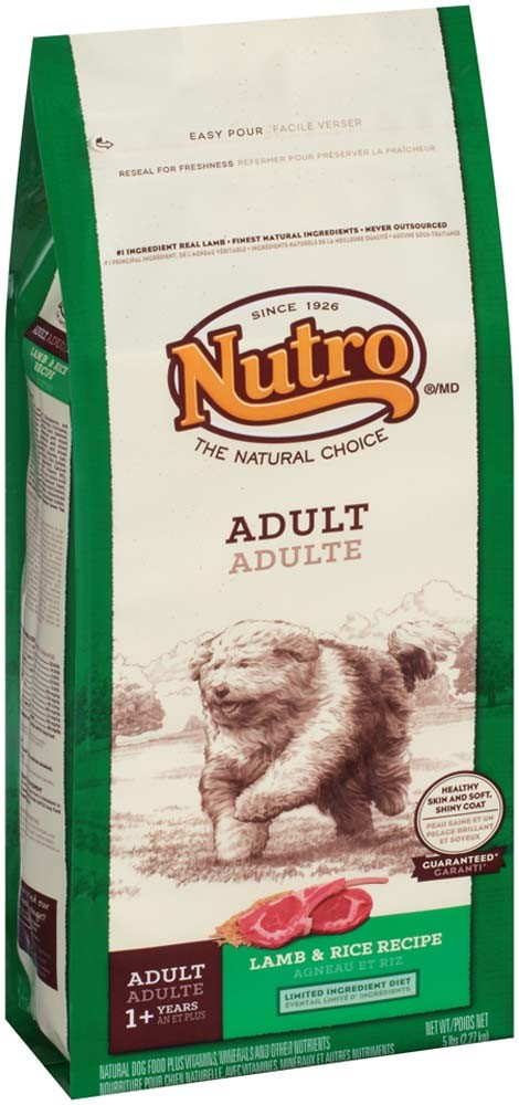 Nutro Products WHOLESOME ESSENTIALS Lamb & Rice Recipe 5 Lb | Ryans Pet ...