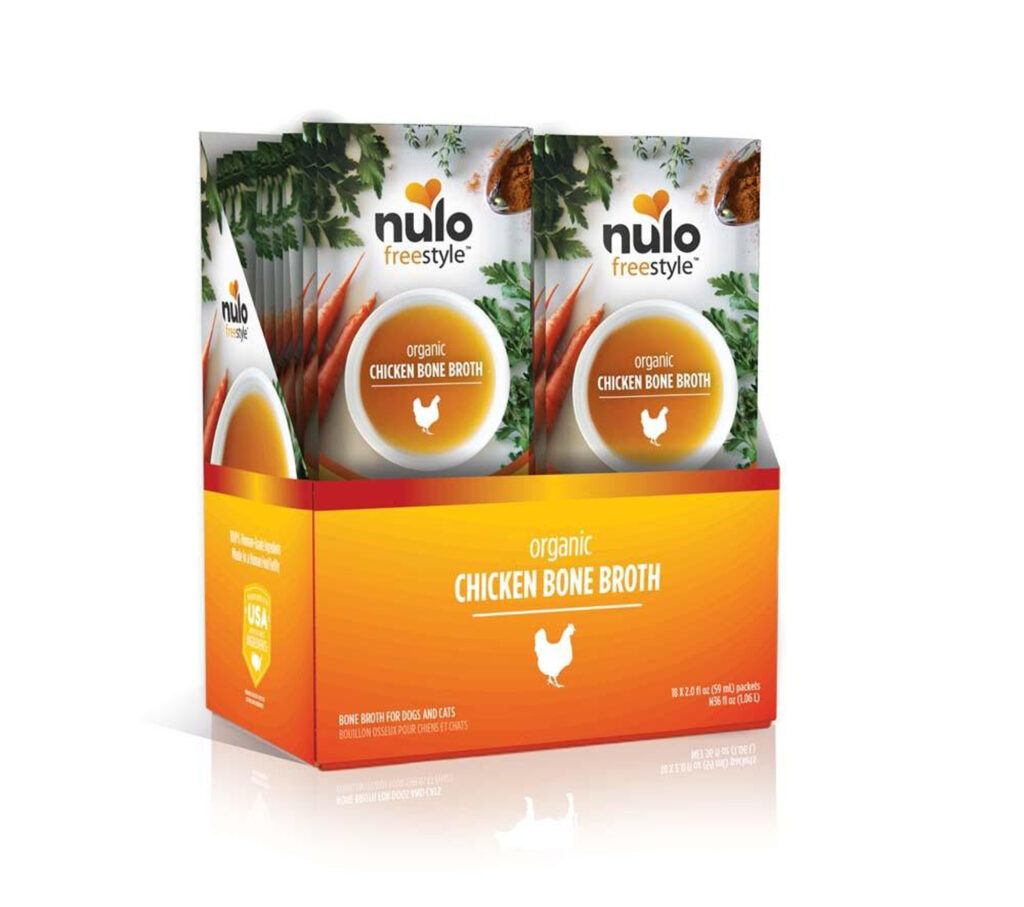 Nulo Organic Chicken Bone Broth Dog Food Toppers 2 Oz | Ryans Pet World